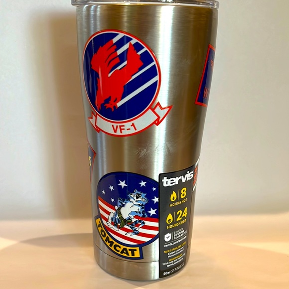tervis | Dining | Tervis Top Gun 2 Oz Stainless Steel Travel Mug | Poshmark